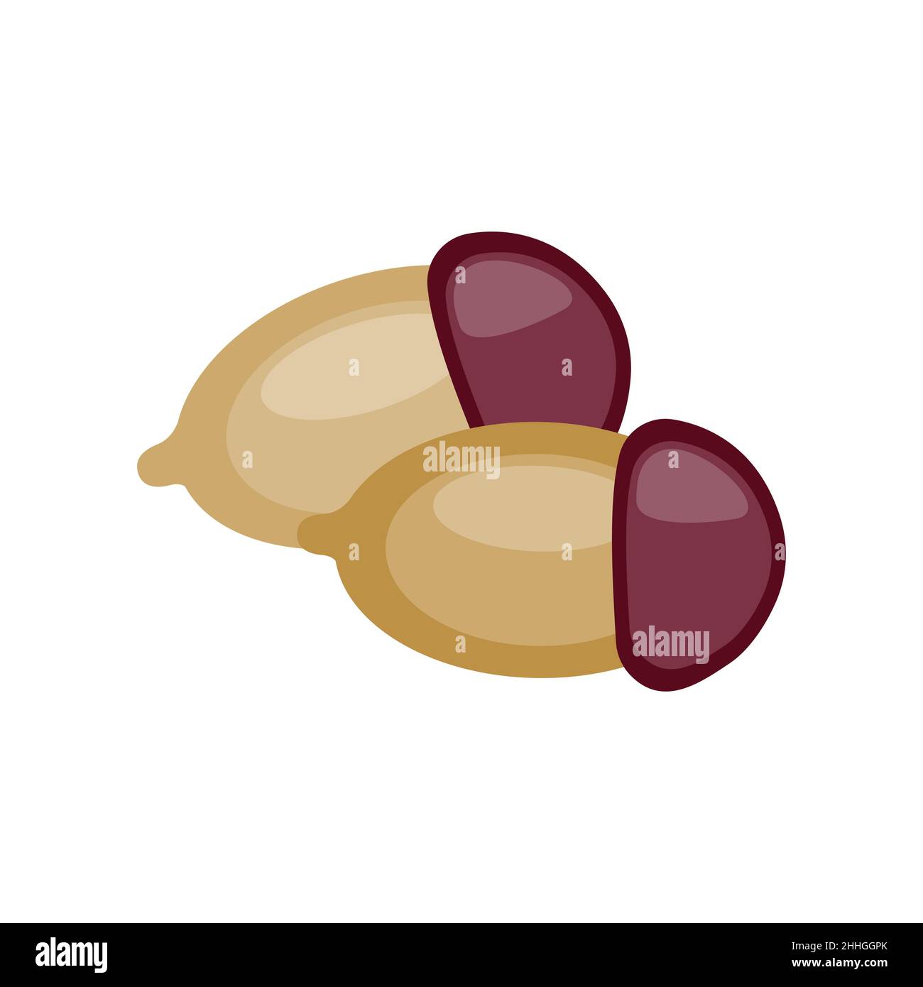 beans on a white background, vector graphic Stock Vector Image & Art ...