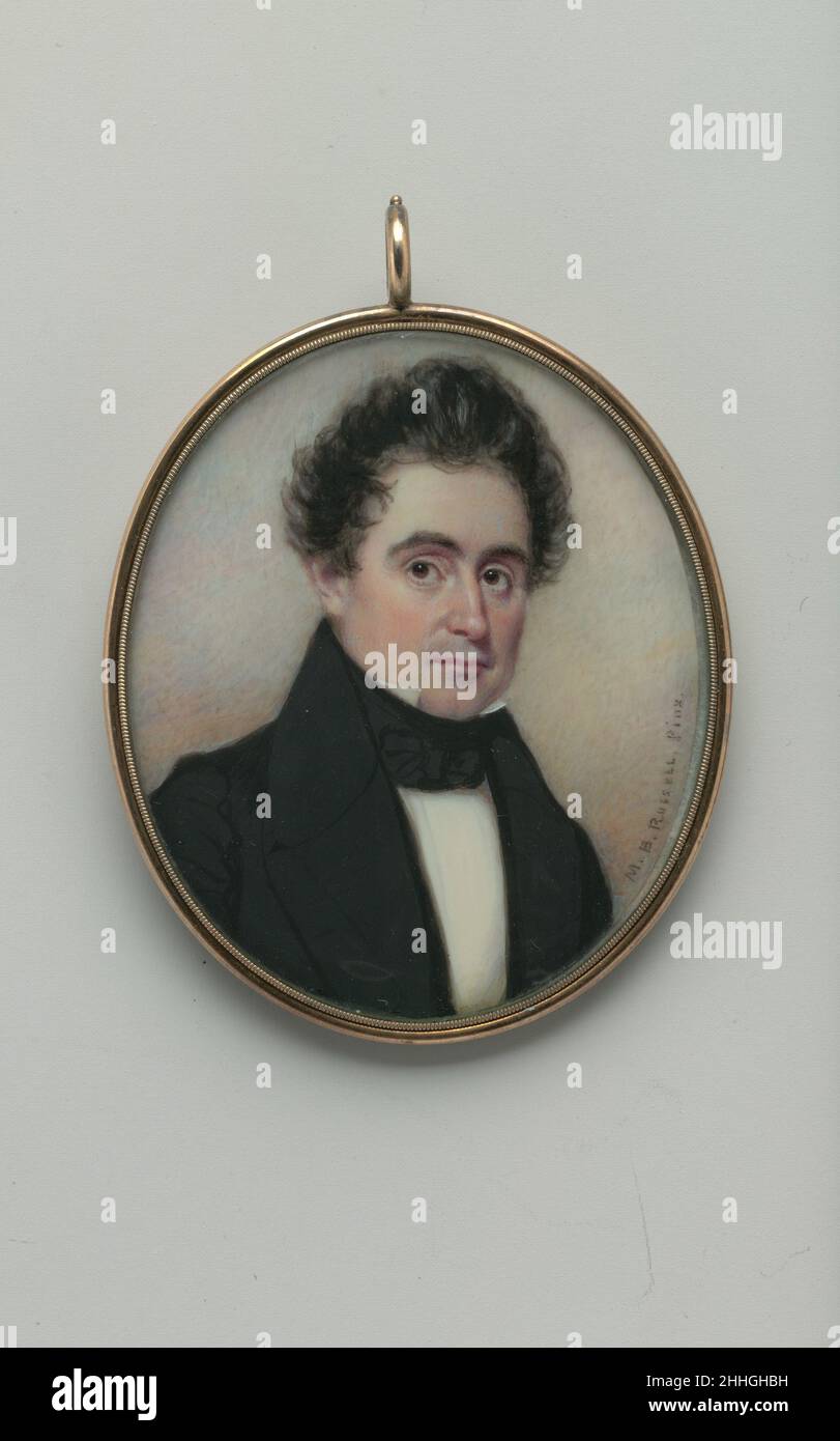 Portrait of a Gentleman ca. 1834 Moses B. Russell In 1934 the Anderson ...