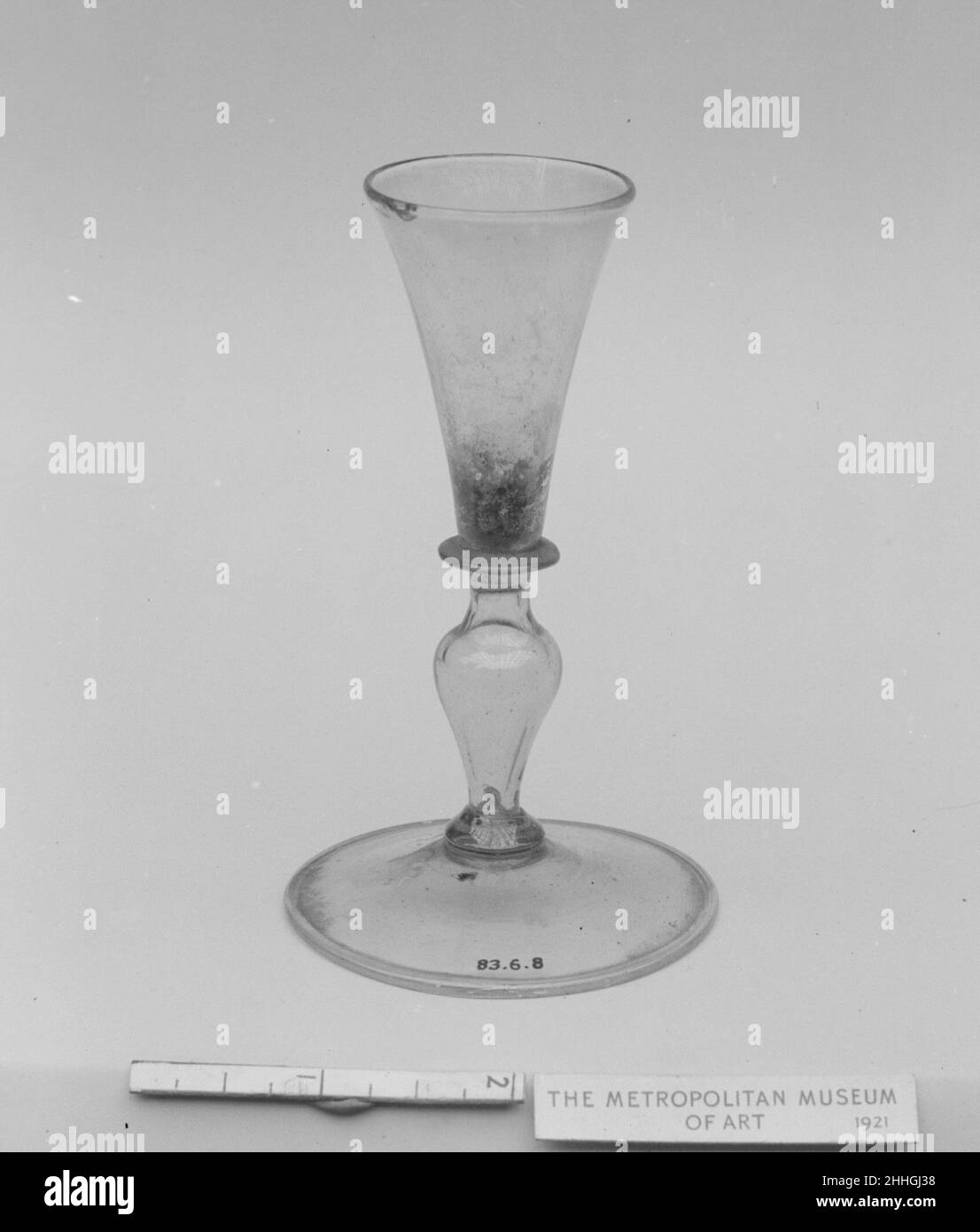 Cordial glass 17th–18th century Italian, probably Venice. Cordial glass ...