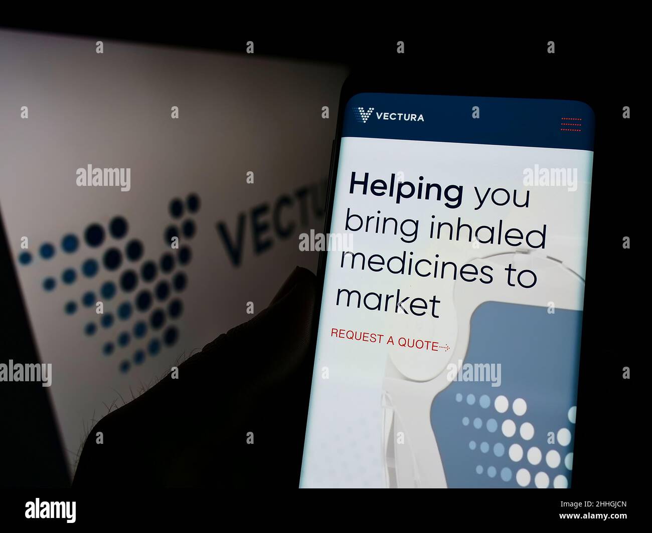 Vectura logo hi-res stock photography and images - Alamy