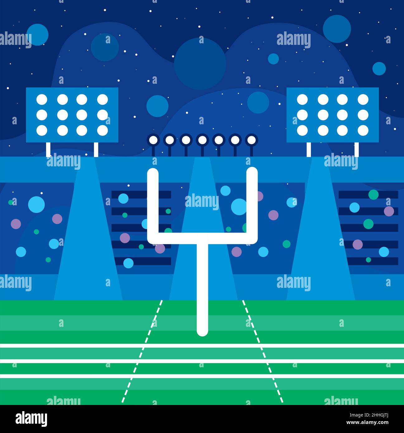 american football court Stock Vector Image & Art - Alamy