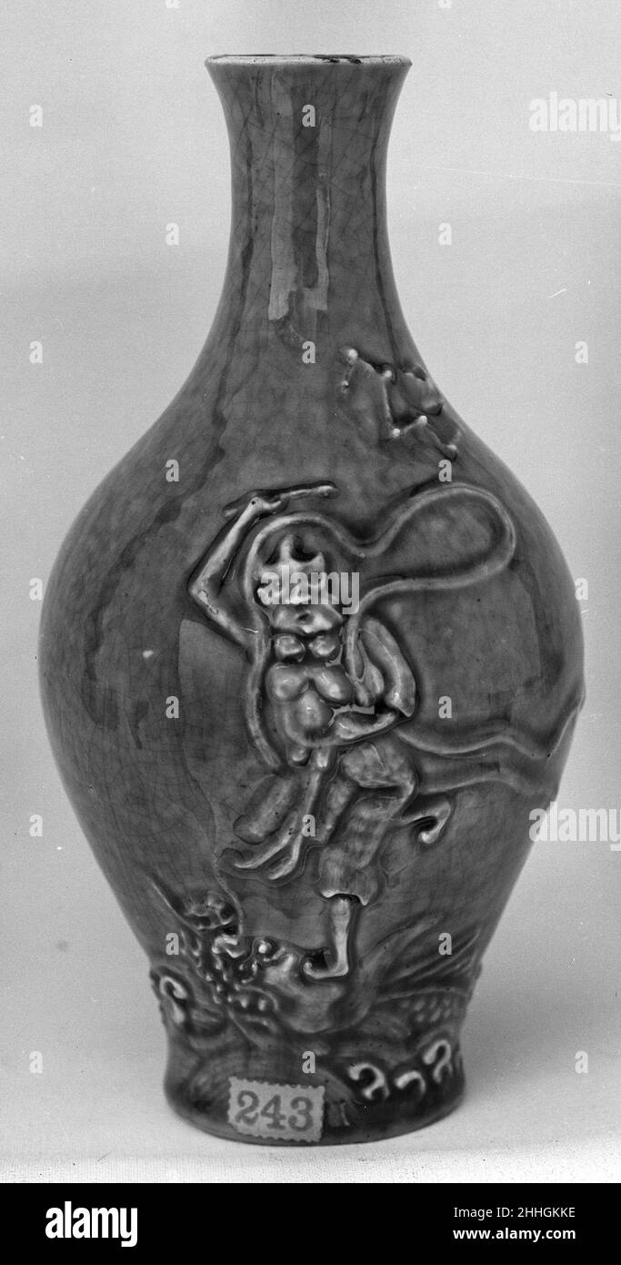 Vase with the Pole Star deity (Kuixing) first half 19th century China ...
