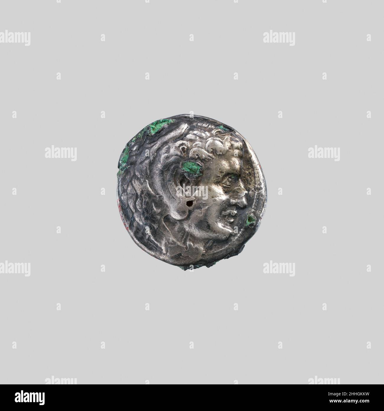 Alexander the great coin headdress hi-res stock photography and images ...