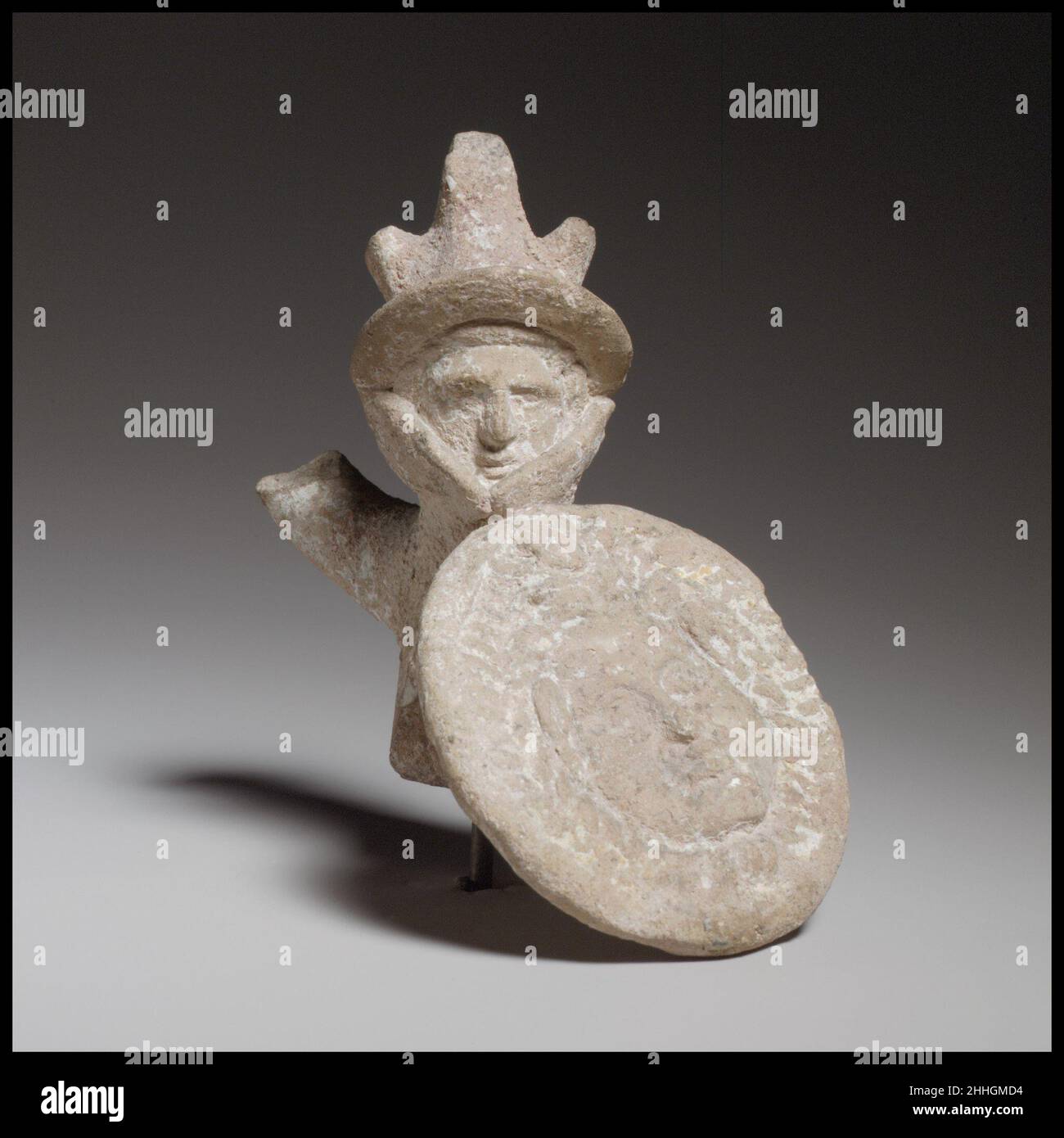 Horseman Early 3rd century B.C. Cypriot The figurine is handmade and ...