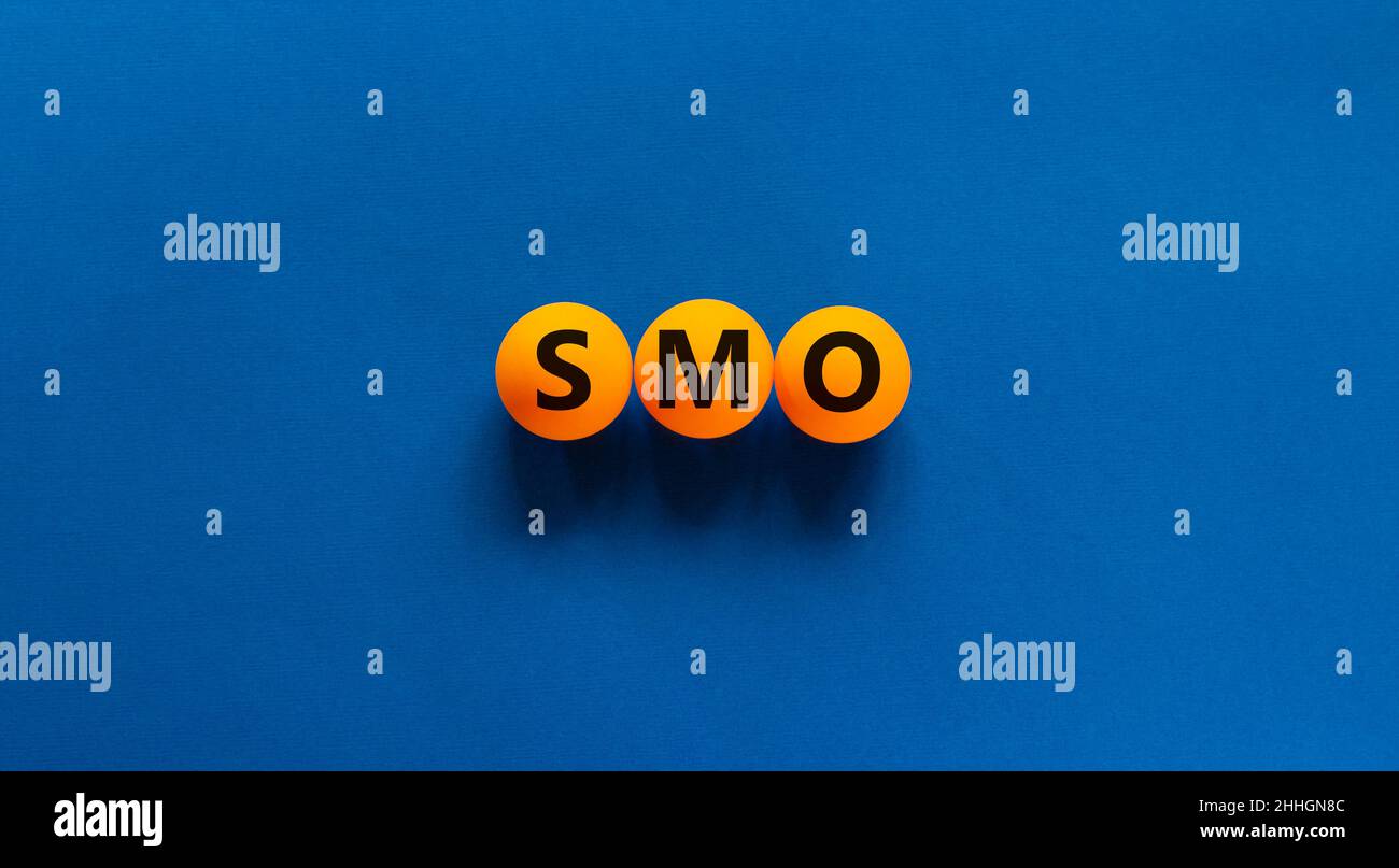 SMO, social media optimization symbol. Concept word SMO - social media ...