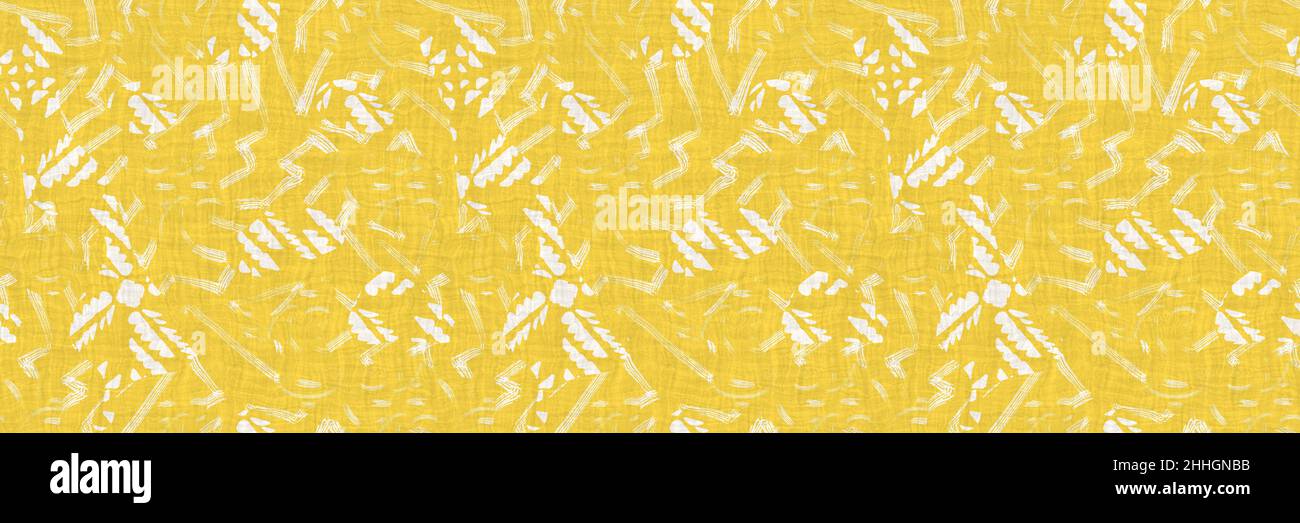 Seamless two tone hand drawn brushed effect pattern border swatch. High ...