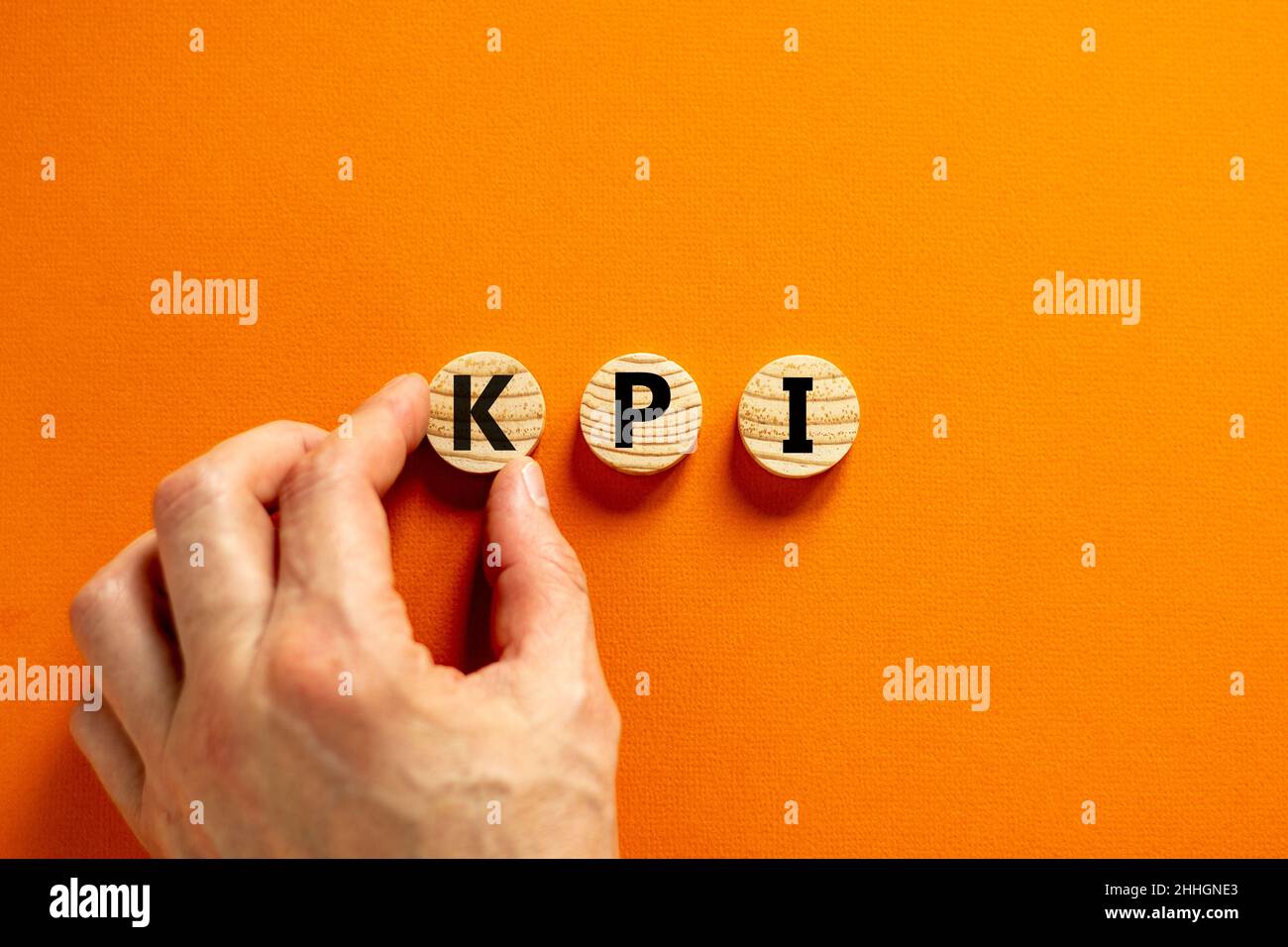 KPI, key performance indicator symbol. Concept word KPI, key ...