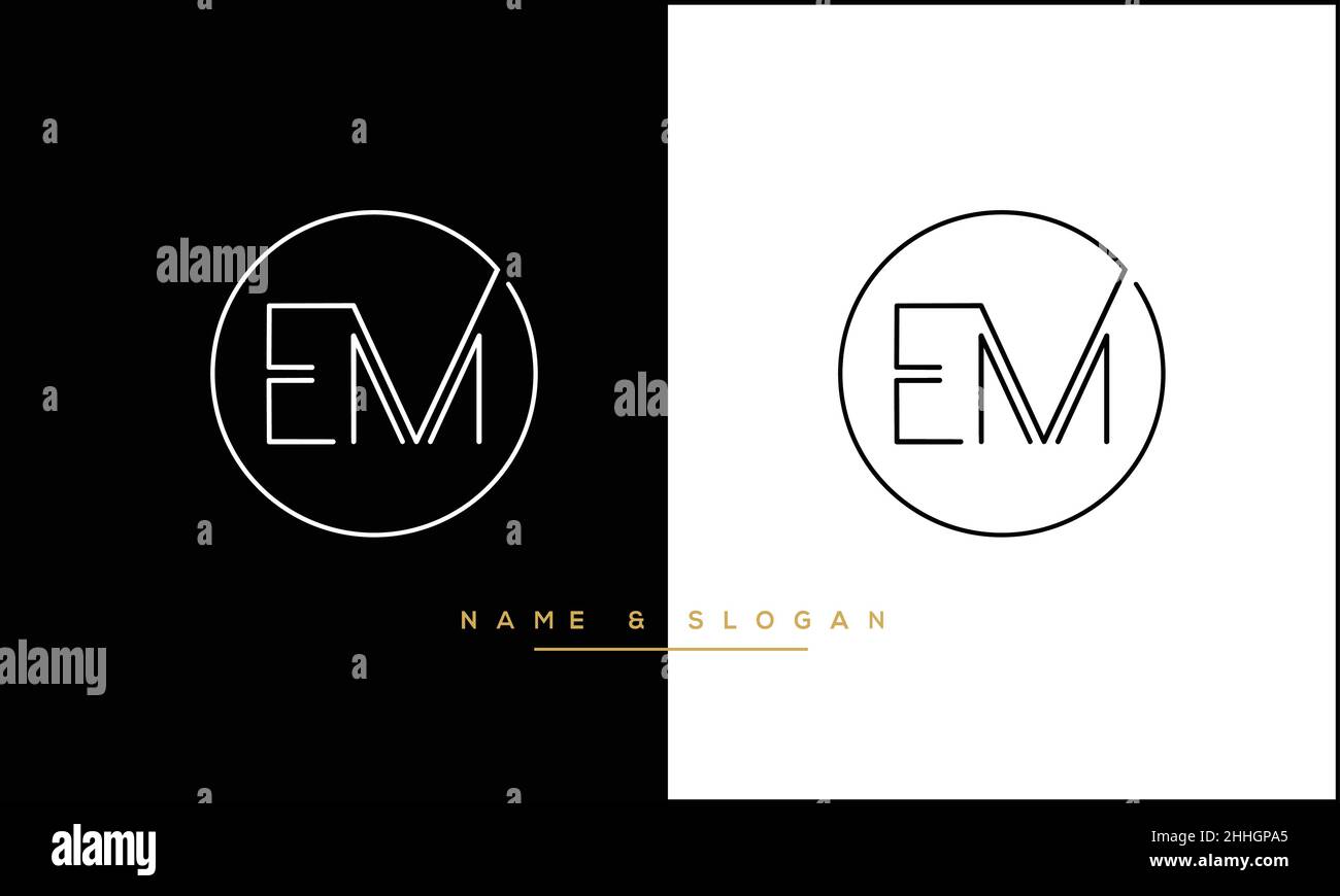 Em logo hi-res stock photography and images - Alamy