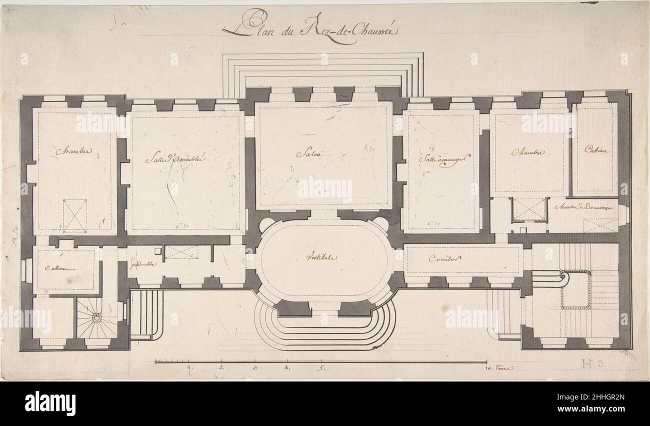 Ground Plan for a Palace n.d. Degana. Ground Plan for a Palace. Degana ...