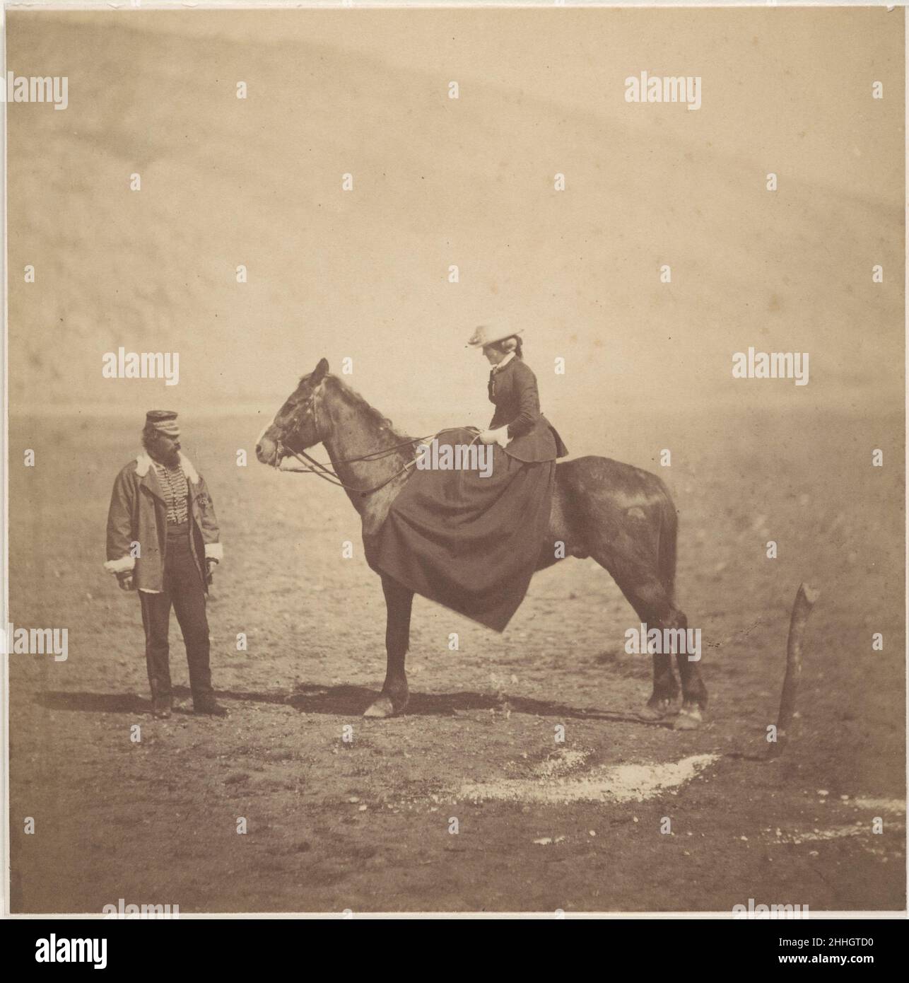 Henry Duberly and Mrs. Duberly 1855 Roger Fenton British. Henry Duberly ...