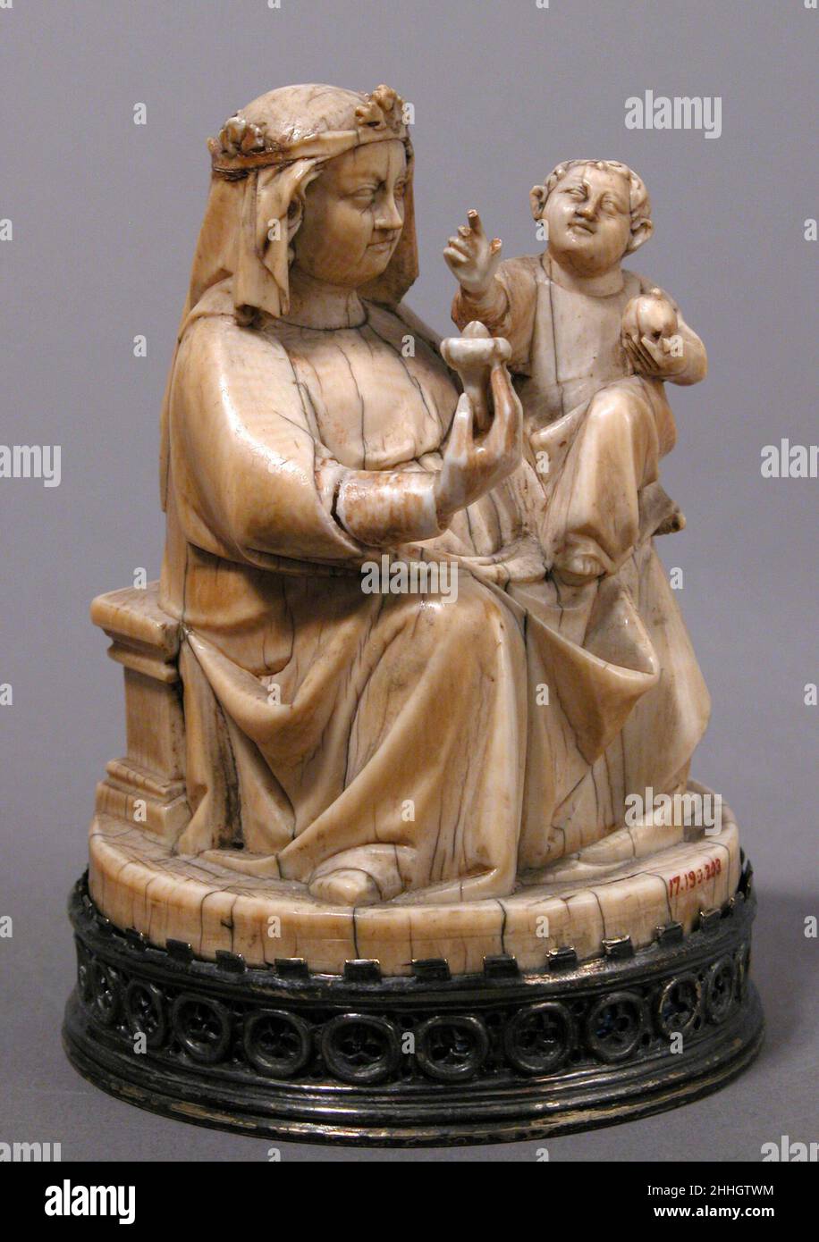 Virgin and Child with an Apple and a Rose ca. 1350–75 German This ...
