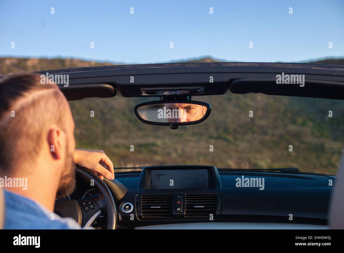 Car in landscape hi-res stock photography and images - Alamy