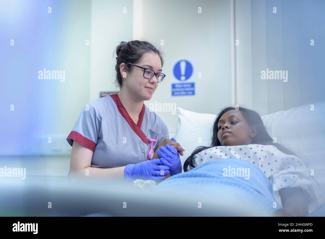 Uk nurse bed hi-res stock photography and images - Alamy