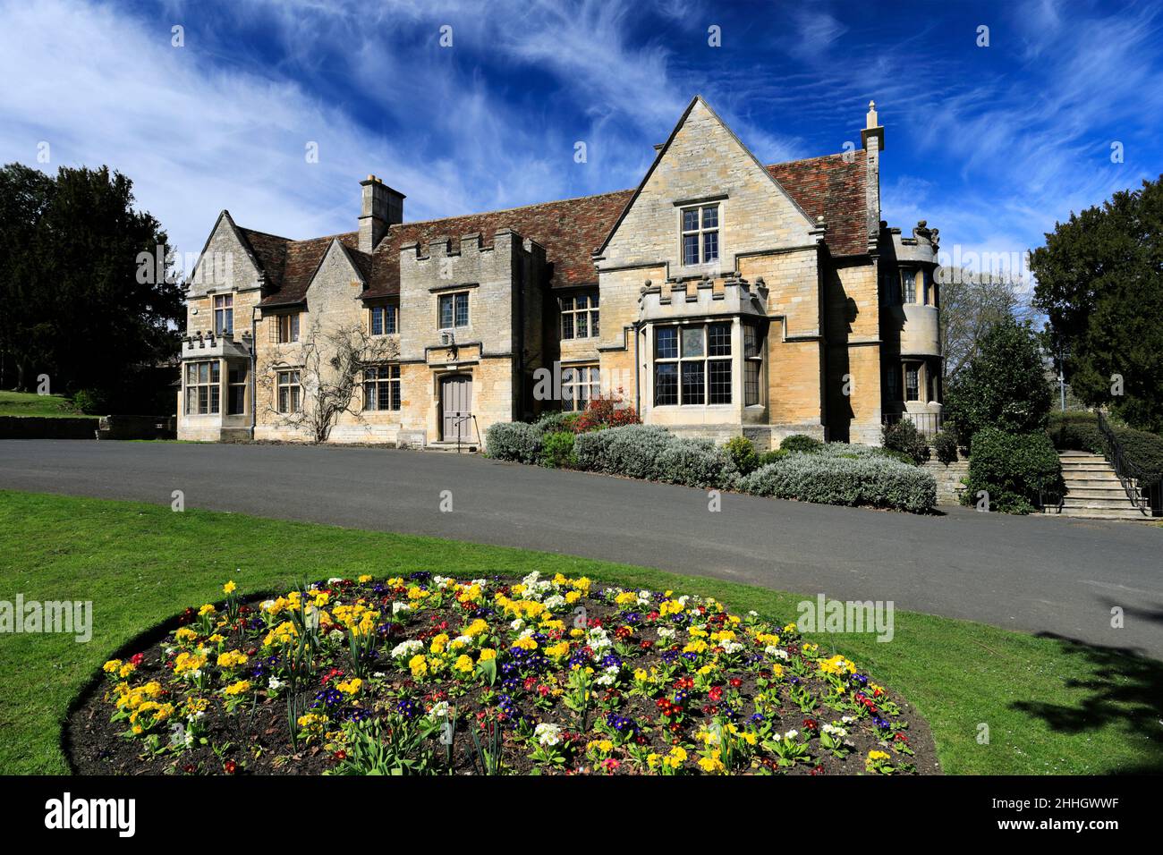 The Rushden Museum, Hall Park, Rushden town, Northamptonshire, England ...
