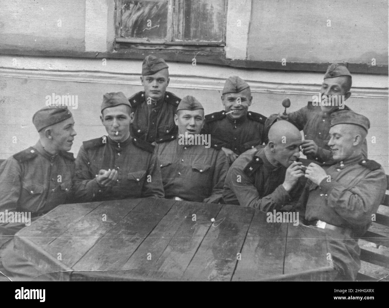 Soldiers in the USSR 1955 Stock Photo - Alamy