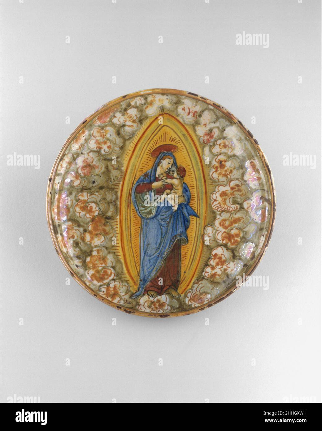 Dish (coppa) 1530 Lustered by Maestro Giorgio Andreoli Italian. Dish (coppa) 460197 Stock Photo ...