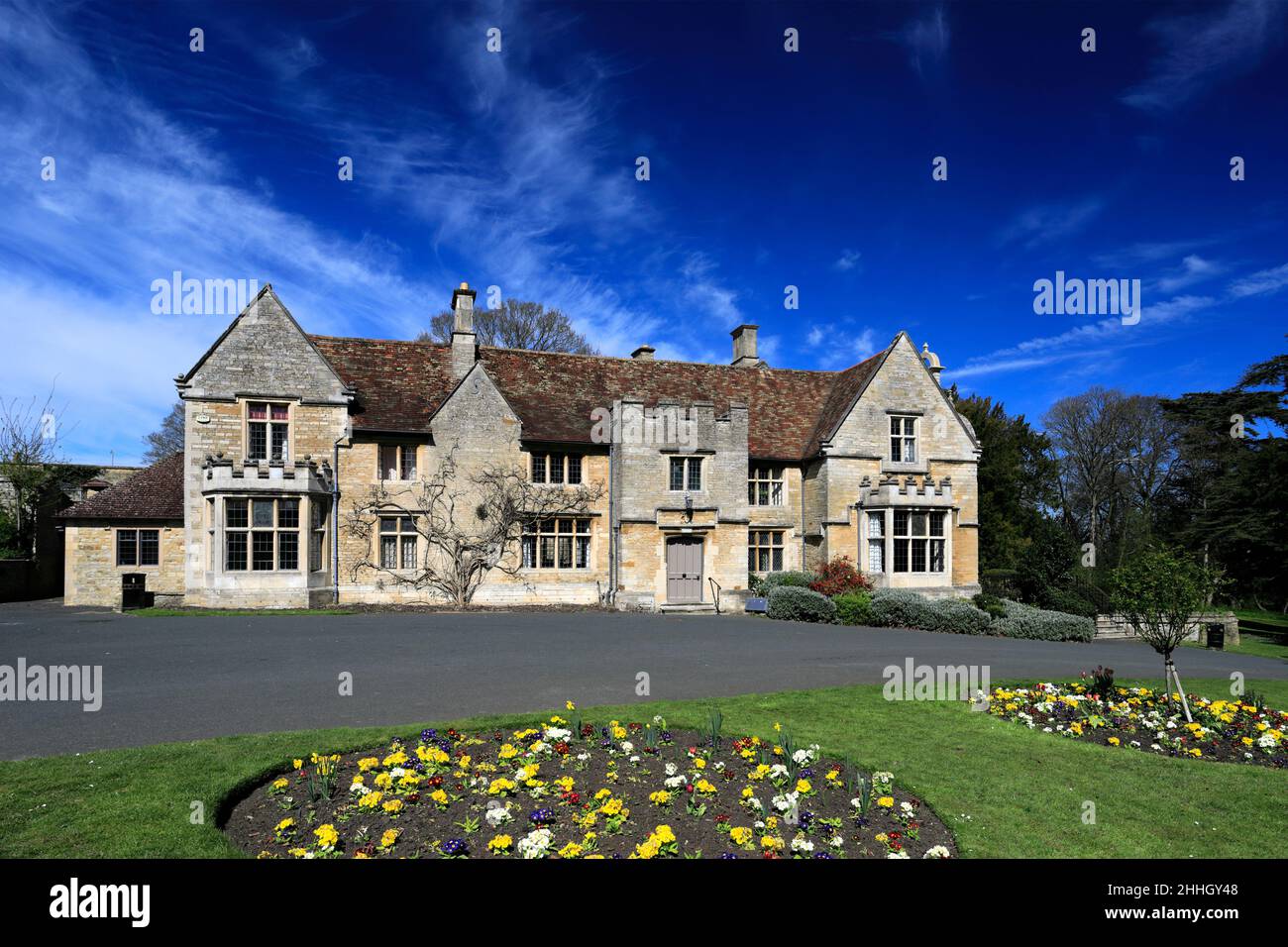 The Rushden Museum, Hall Park, Rushden town, Northamptonshire, England ...