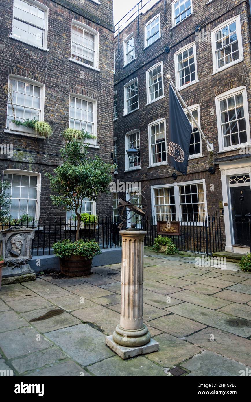 Pickering Square, the smallest London square in the upmarket St James's ...