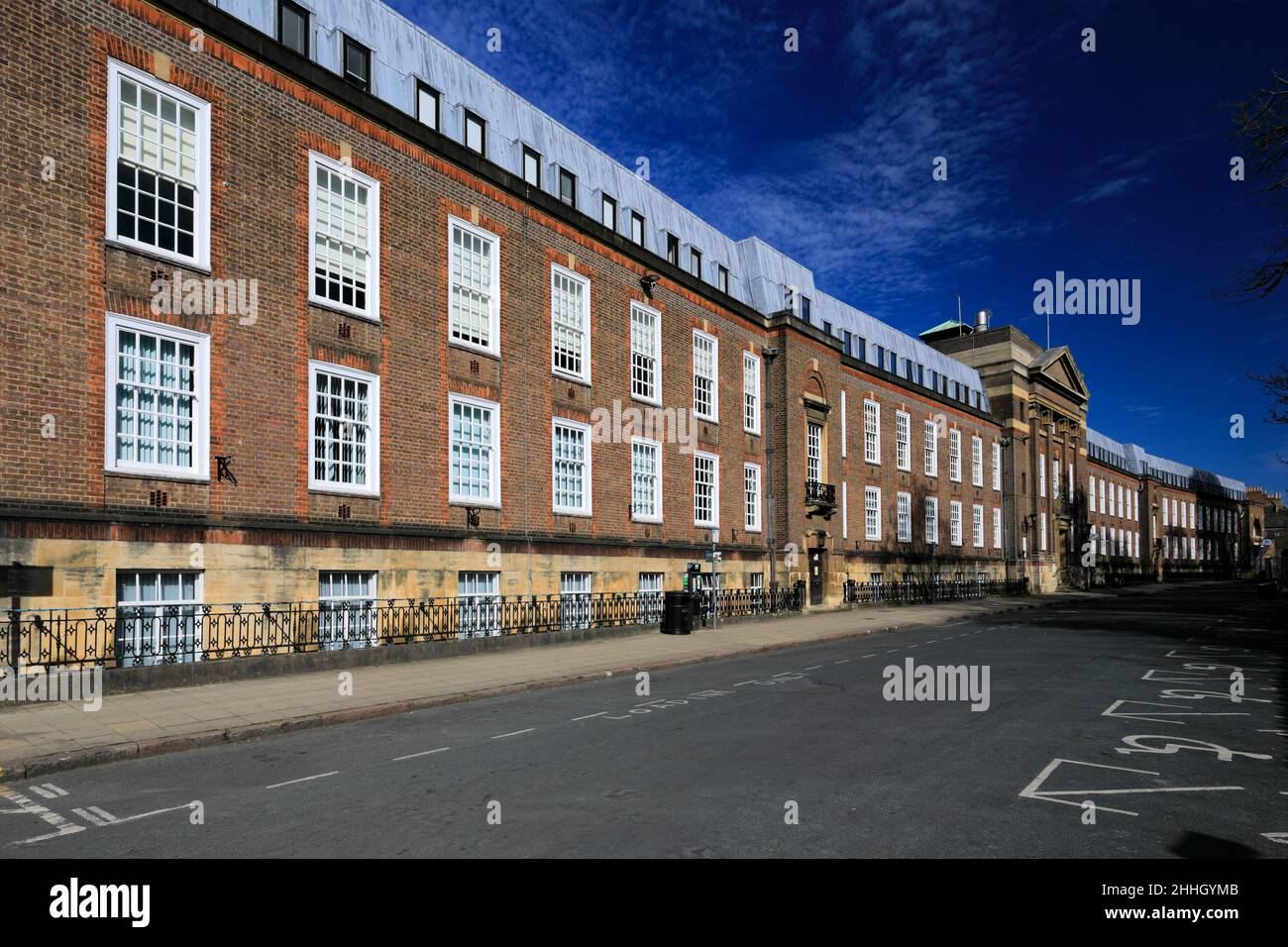 The Town Hall building, Peterborough City; Cambridgeshire; England ...