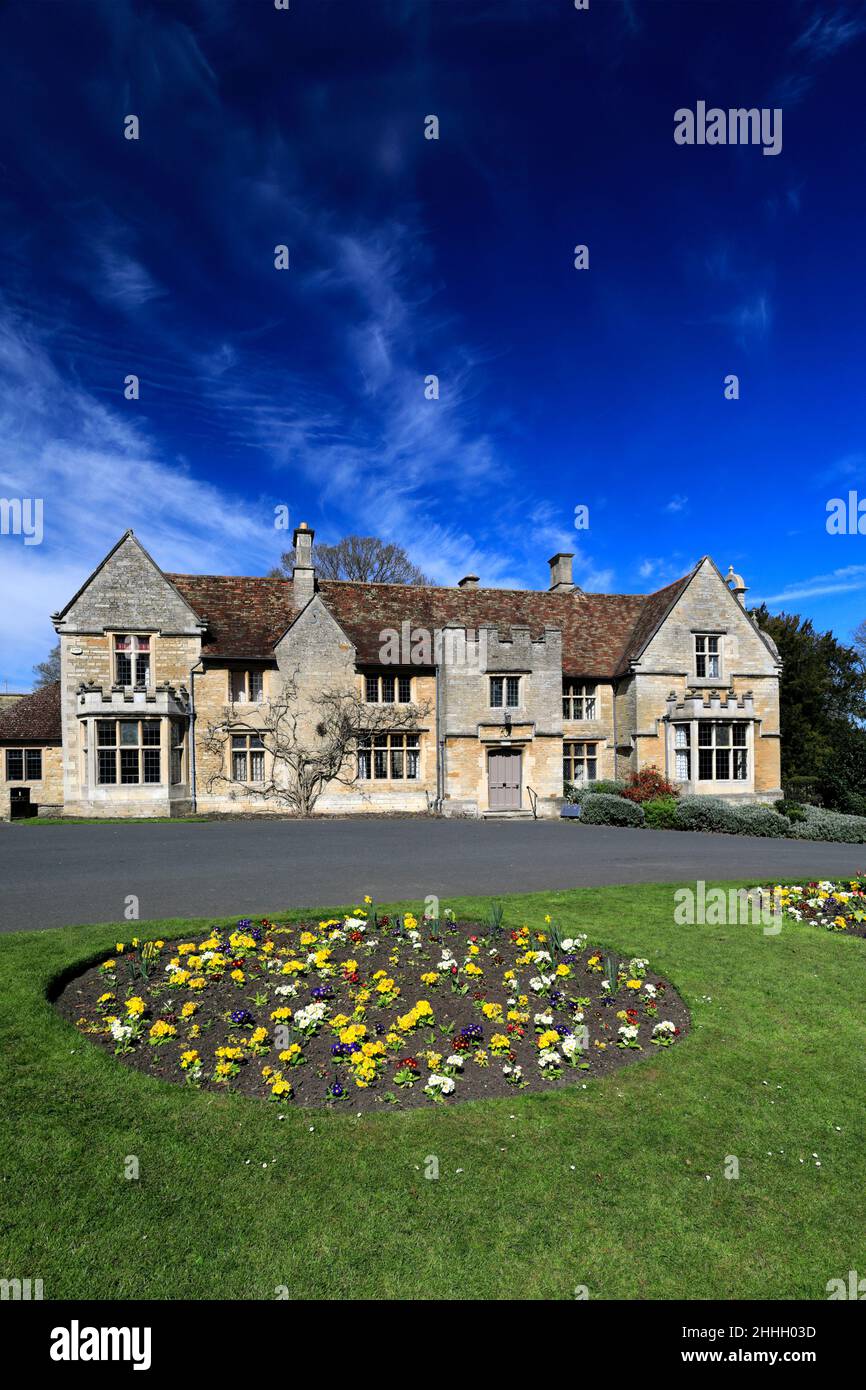 The Rushden Museum, Hall Park, Rushden town, Northamptonshire, England ...