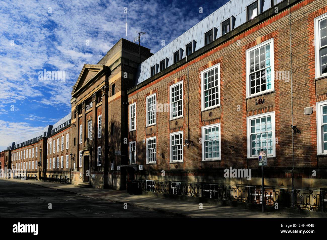 The Town Hall building, Peterborough City; Cambridgeshire; England ...