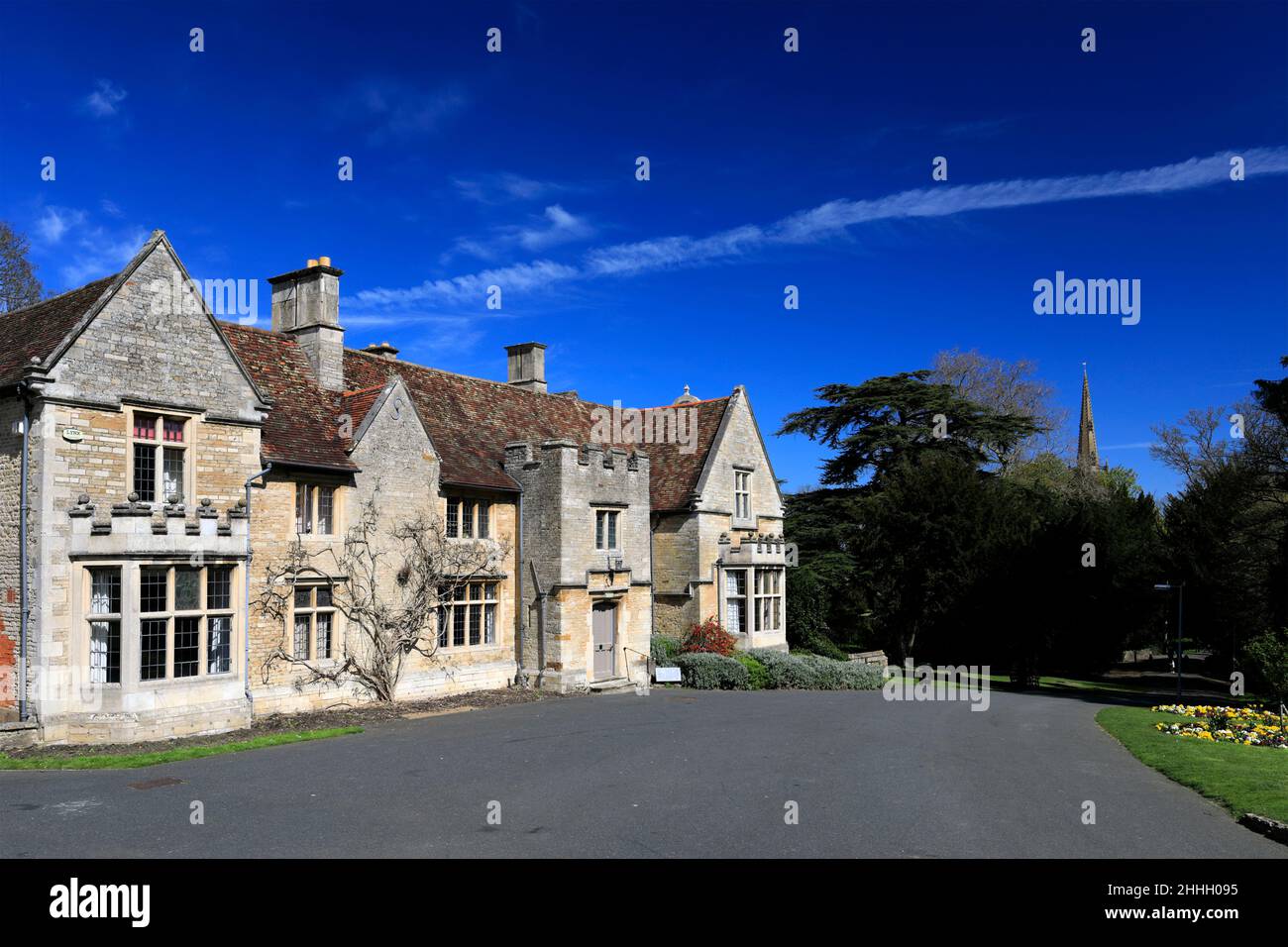 The Rushden Museum, Hall Park, Rushden town, Northamptonshire, England ...