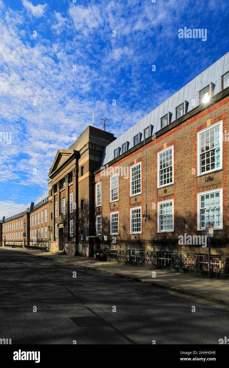 The Town Hall building, Peterborough City; Cambridgeshire; England ...