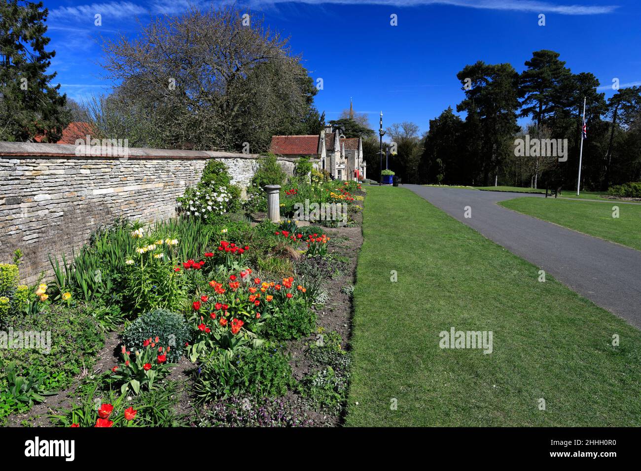 The Rushden Museum, Hall Park, Rushden town, Northamptonshire, England ...