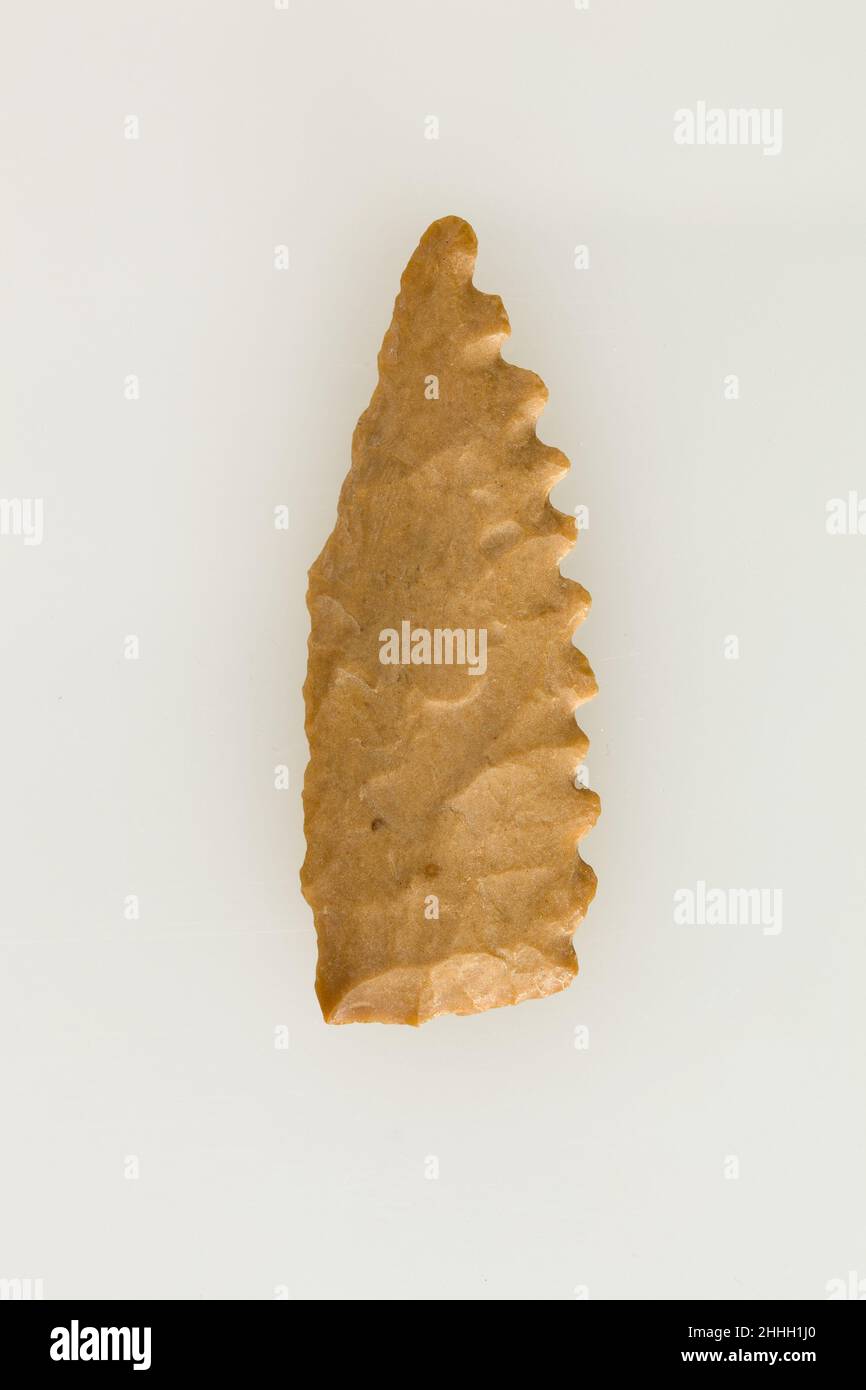 Bifacial Sickle Insert ca. 6900–3100 B.C. Neolithic–Predynastic Period ...