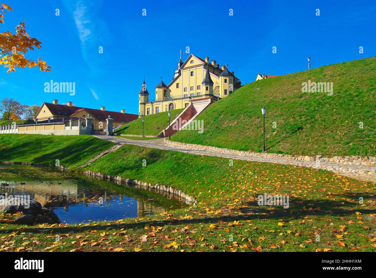 Radziwill palace fortress hi-res stock photography and images - Alamy