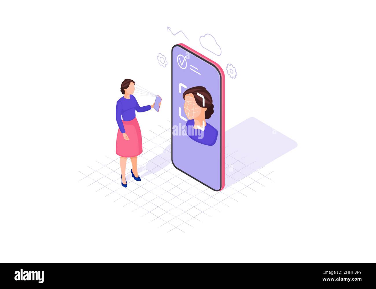 Facial Recognition Software High Resolution Stock Photography and ...