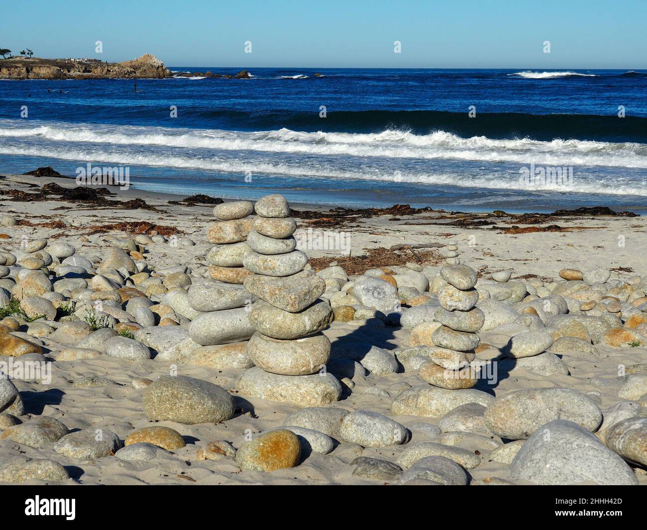 Pebble Beach, Monterey, California USA Stock Photo - Alamy