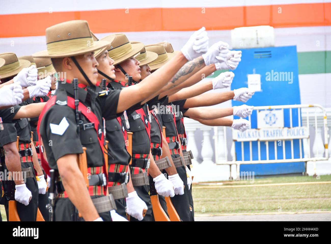 (1/24/2022) Indian army performs full dress rehearsal before the ...