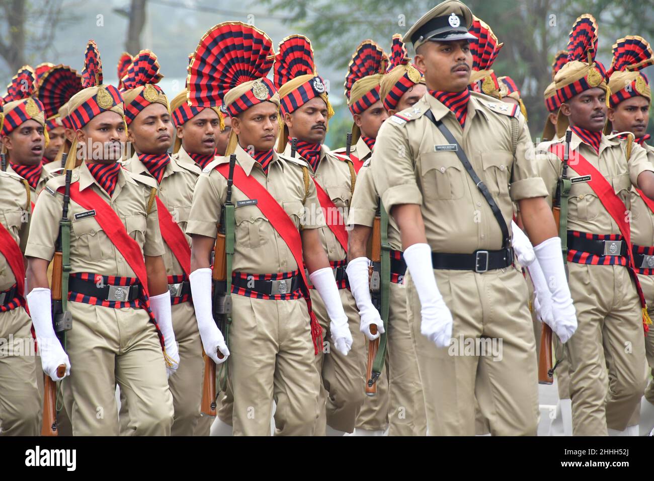 (1/24/2022) Indian army performs full dress rehearsal before the ...