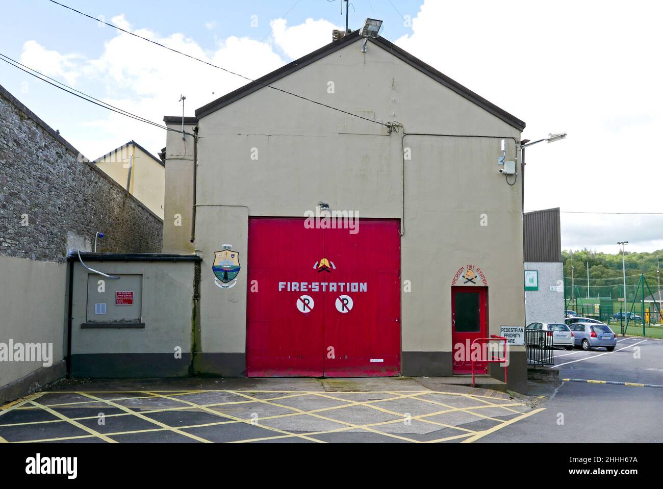 Macroom fire station, Cork county, Munster province, Republic of ...