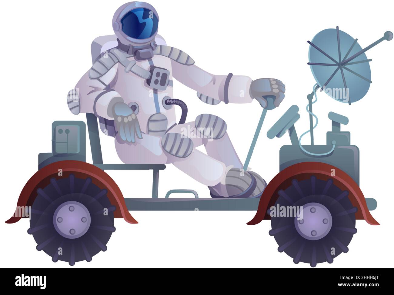 Lunar Vehicle Stock Vector Images - Alamy