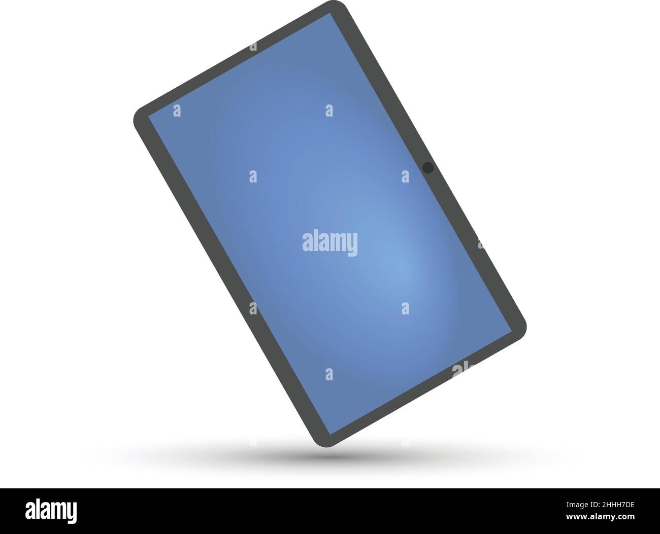 Tablet pc vector on white background, conceptual vector Stock Vector ...