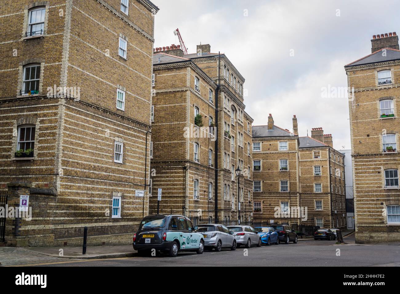 Peabody Trust Clerkenwell Estate social housing, London, England, UK ...