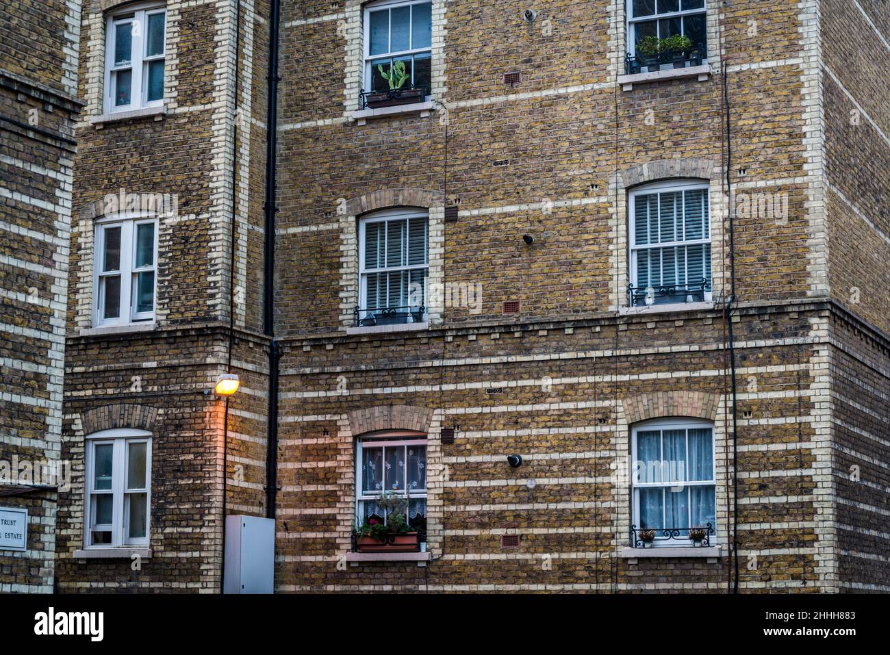 Peabody Trust Clerkenwell Estate social housing, London, England, UK ...