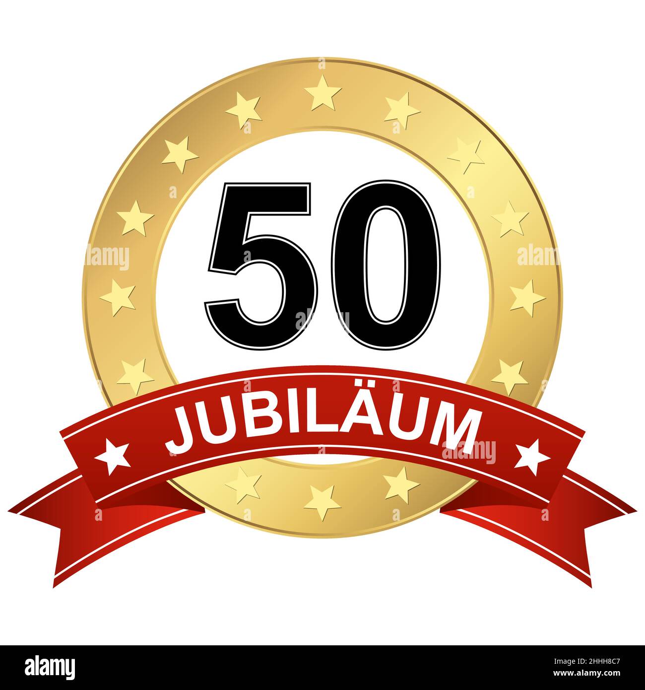 50 years service Stock Vector Images - Alamy