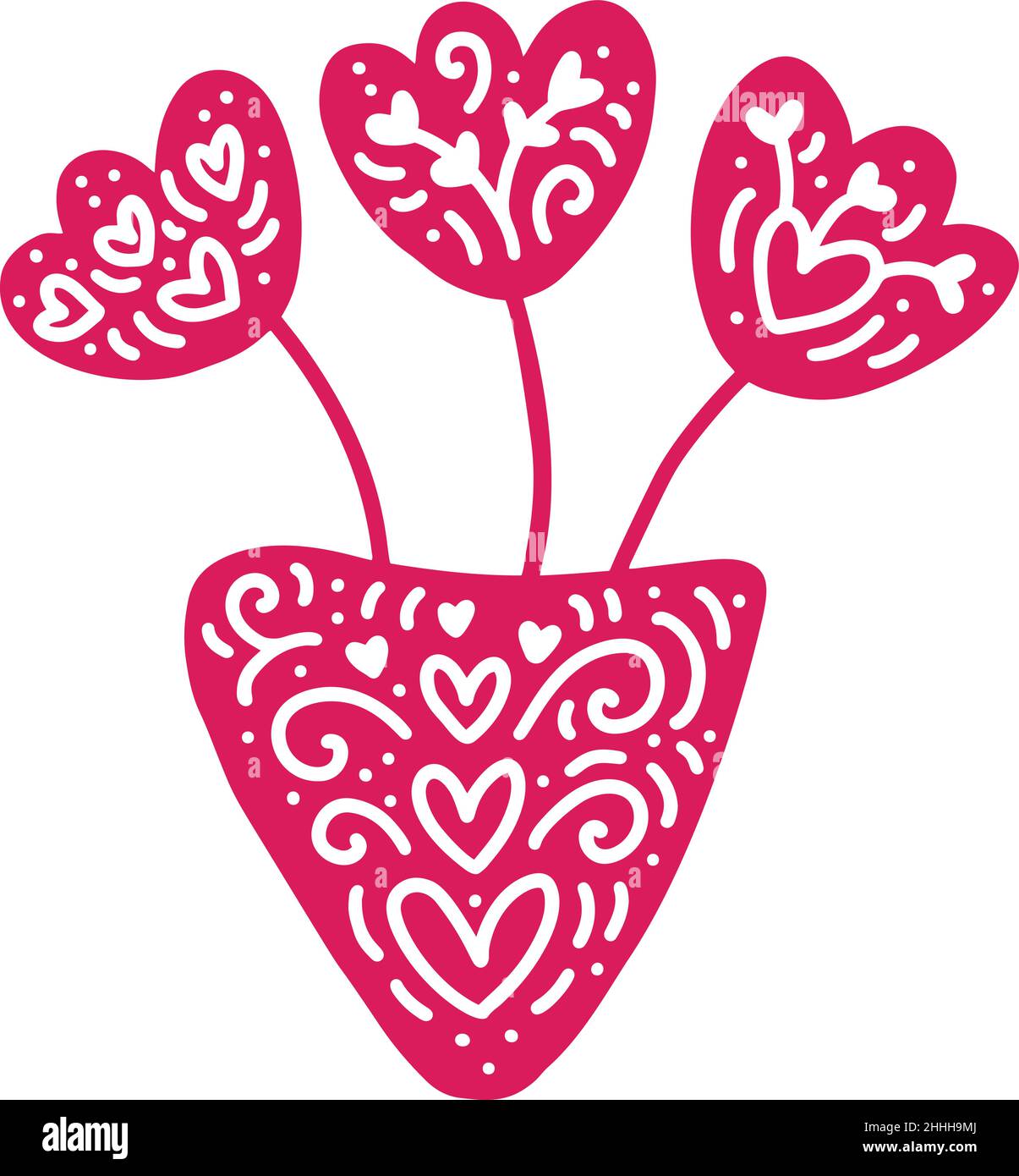 Beautiful retro style home Cut Out Stock Images & Pictures - Alamy