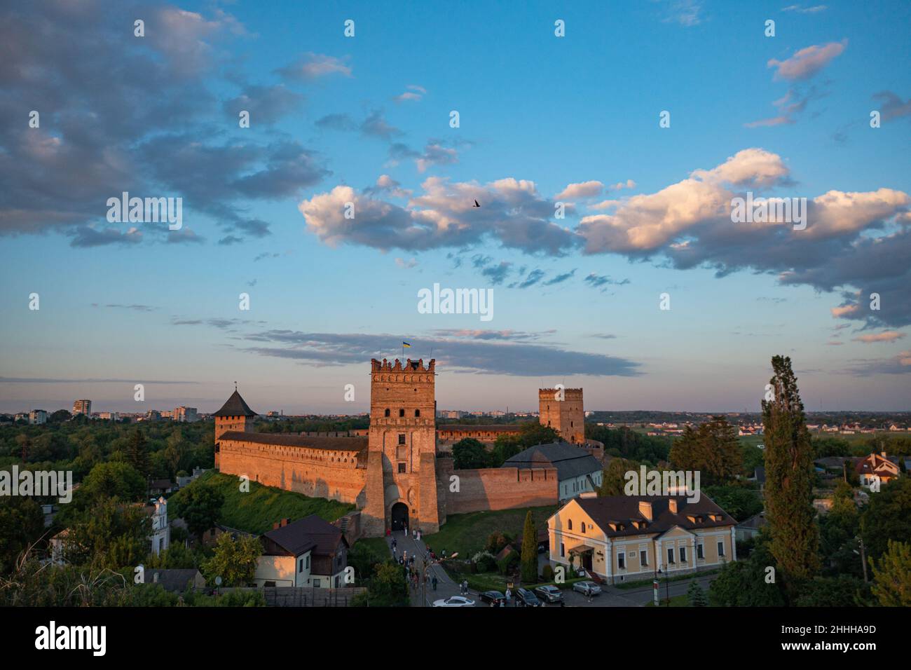 Lubarts castle from drone hi-res stock photography and images - Alamy