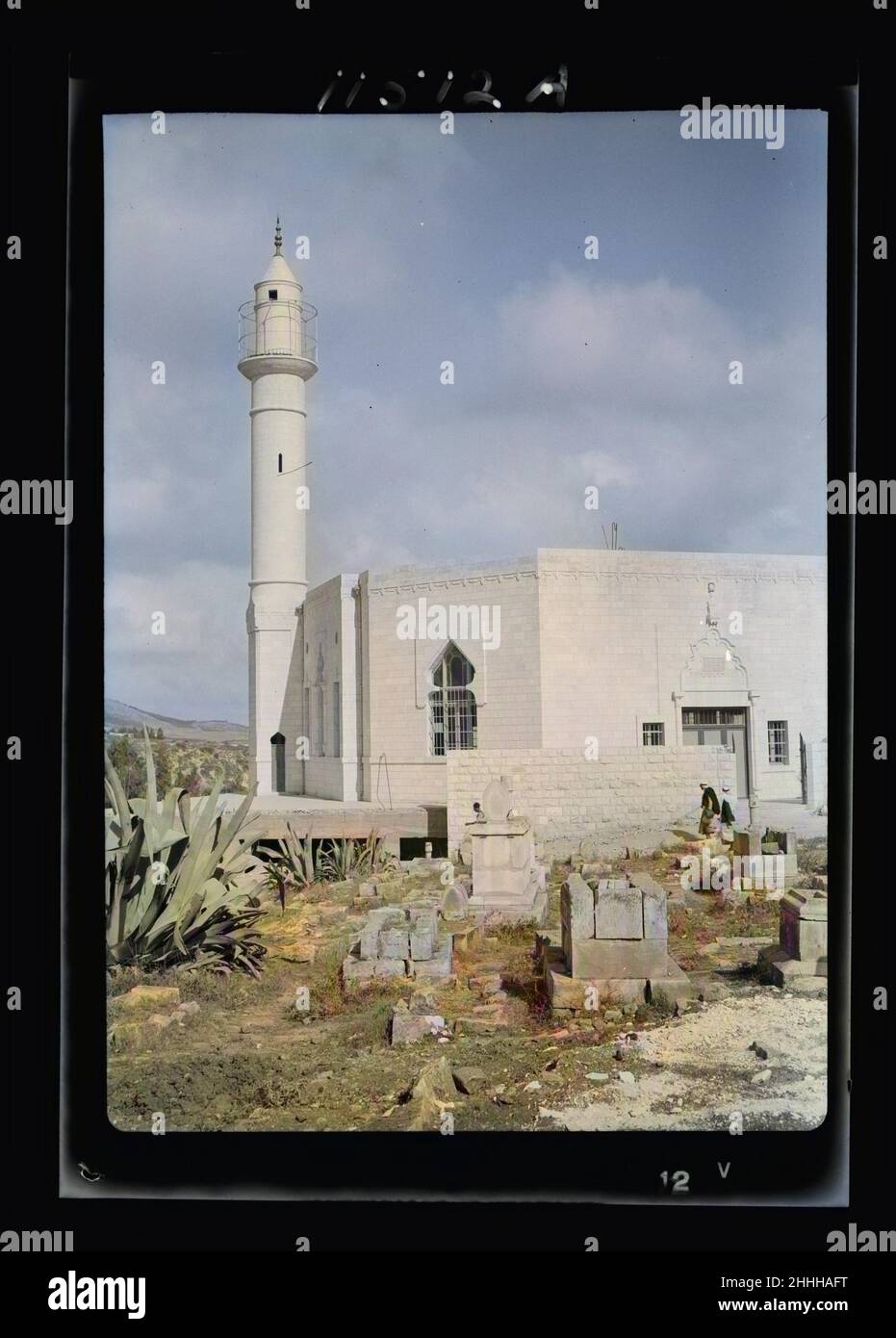 Improvements in nablus the new mosque hi-res stock photography and ...