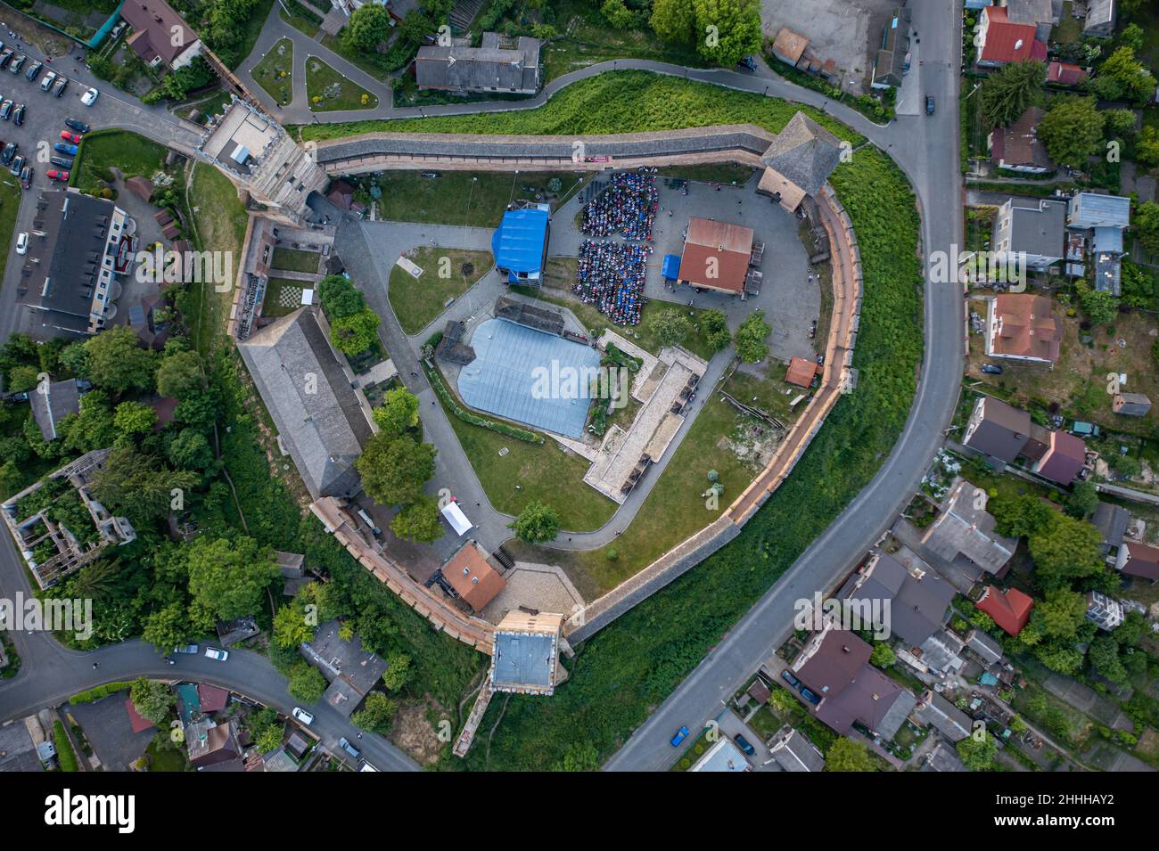 Lubarts castle from drone hi-res stock photography and images - Alamy