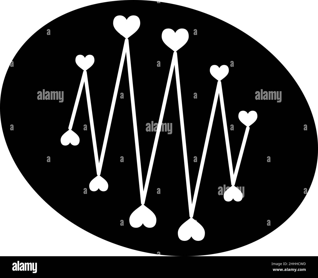 Line heart vector icon hi-res stock photography and images - Alamy