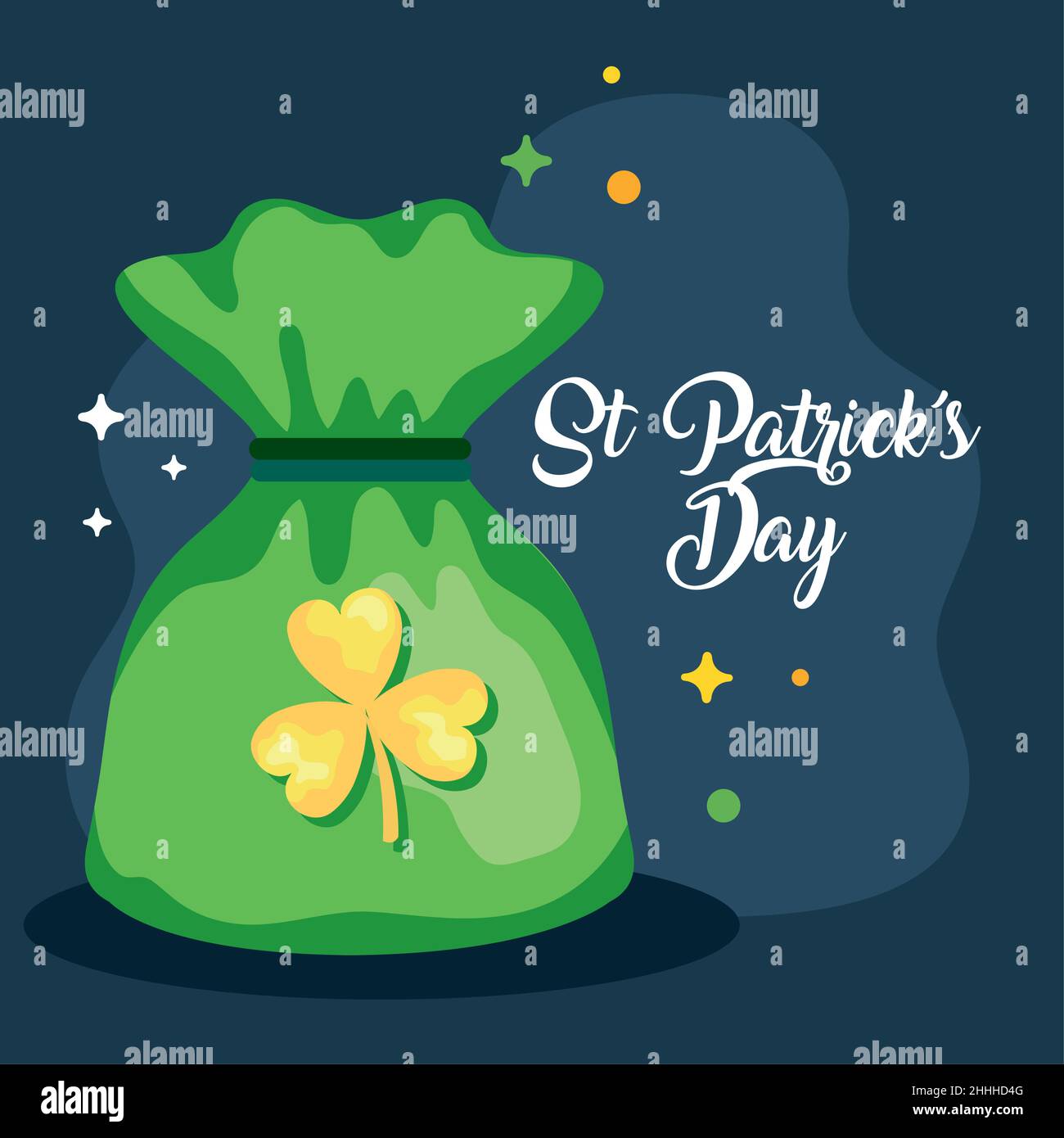 st patricks day bag Stock Vector Image & Art - Alamy