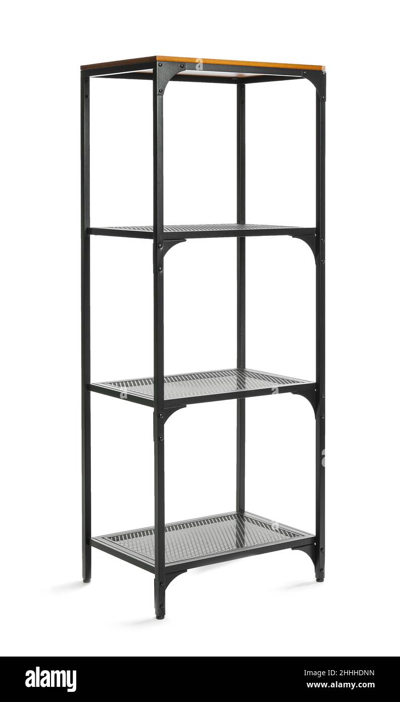 Empty modern shelf unit hi-res stock photography and images - Alamy