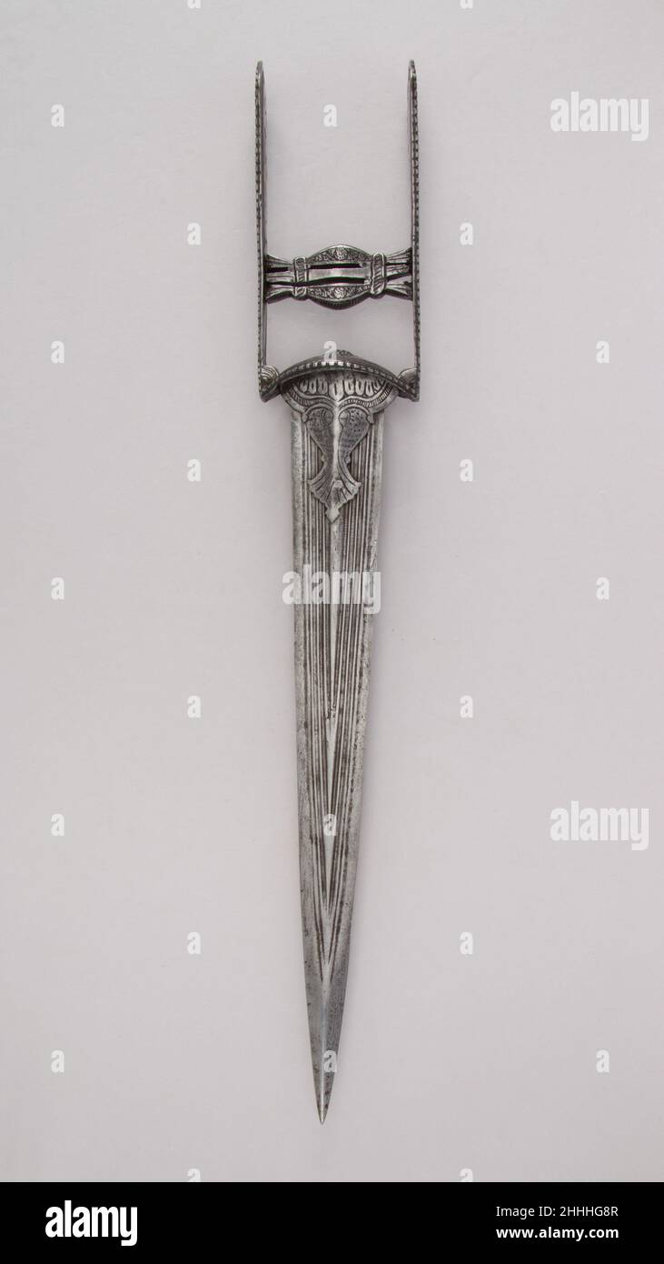 Dagger (Katar) 17th century South Indian, Thanjavur. Dagger (Katar). South Indian, Thanjavur ...