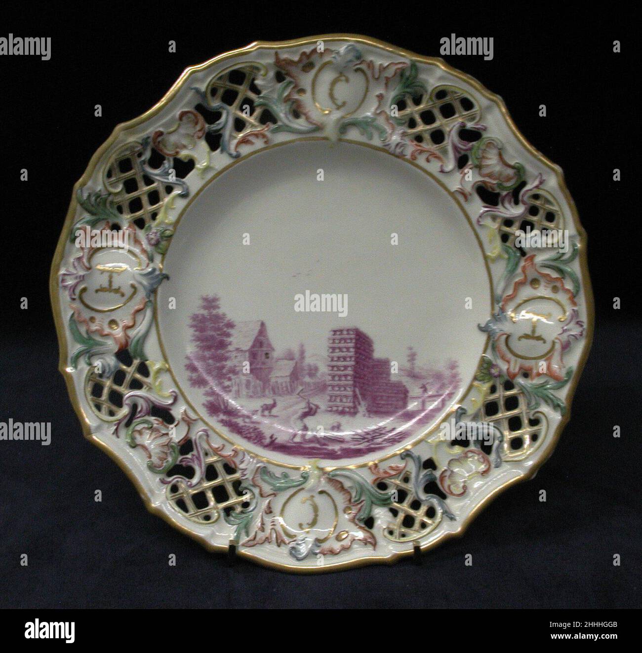 Dessert plate ca. 1758 Fürstenberg Porcelain Manufactory The gift of ...