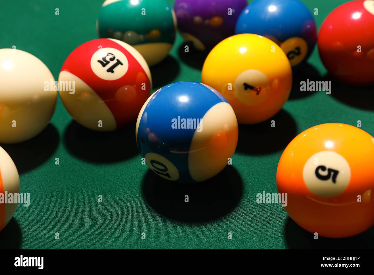 Russian billiards game hit balls hi-res stock photography and images ...